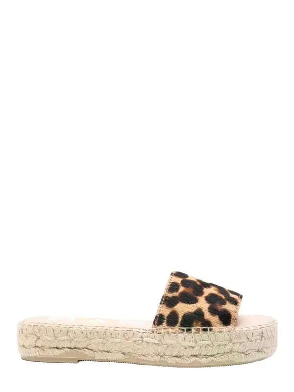 Manebí Leopard-print Espadrilles - Neutrals