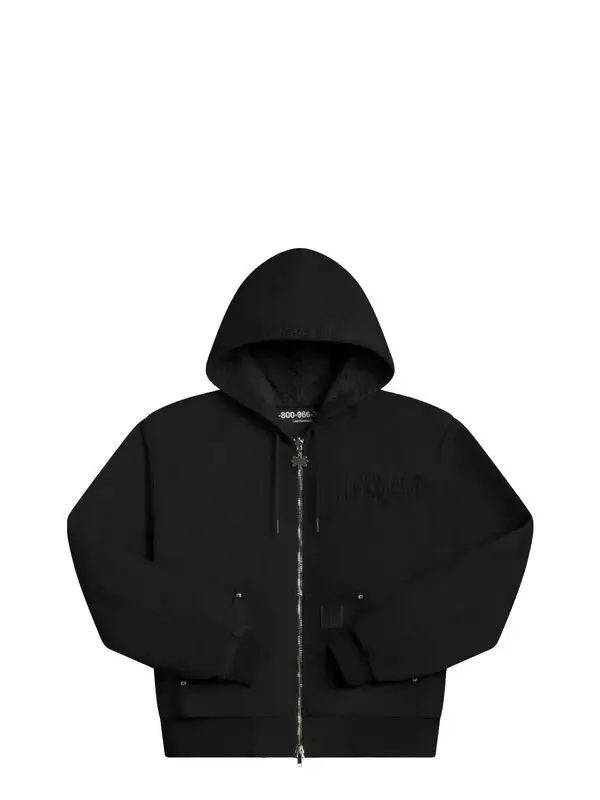 LOSTSHDWS Reversible Hooded Jacket - Black