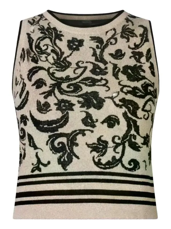Liu Jo Crew-neck Vest - Neutrals