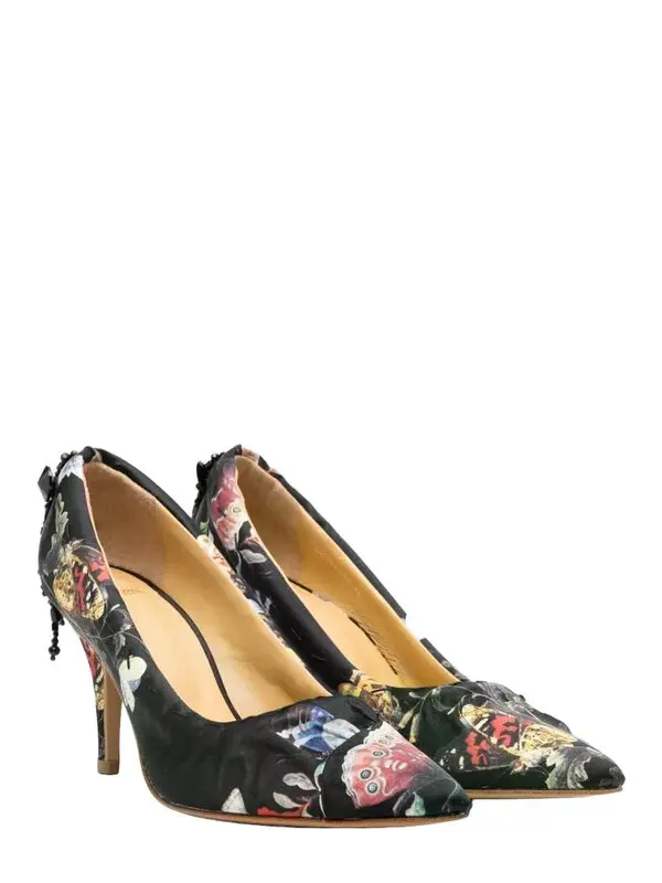 Undercover Beaded-embellishment Pumps - Black