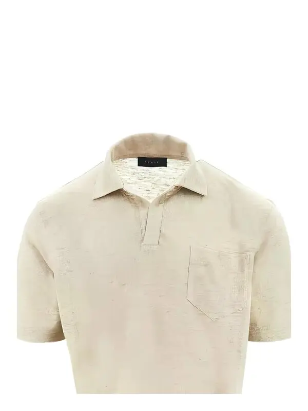 Sease Pocket Polo Shirt - Neutrals