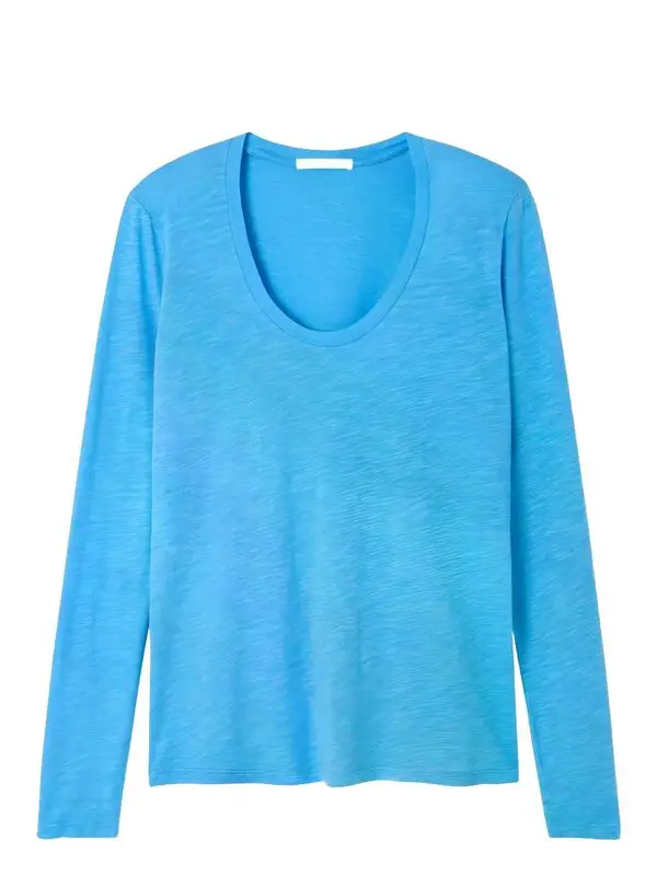 American Vintage Jacksonville Long-sleeve T-shirt - Blue