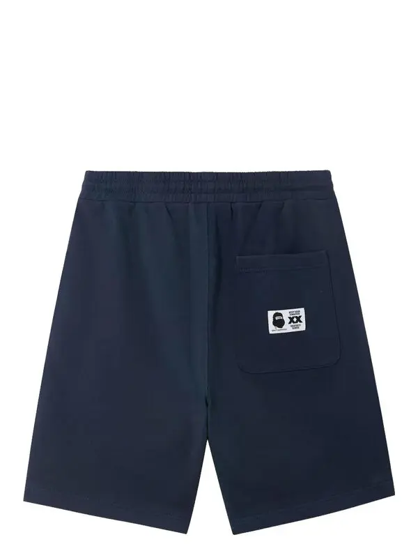 FINGERCROXX Drawstring Track Shorts - Blue