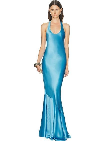 Retrofete Alison Dress - Aqua