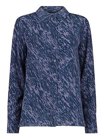 Whistles Abstract-print Long-sleeved Woven Shirt - Multi-coloured