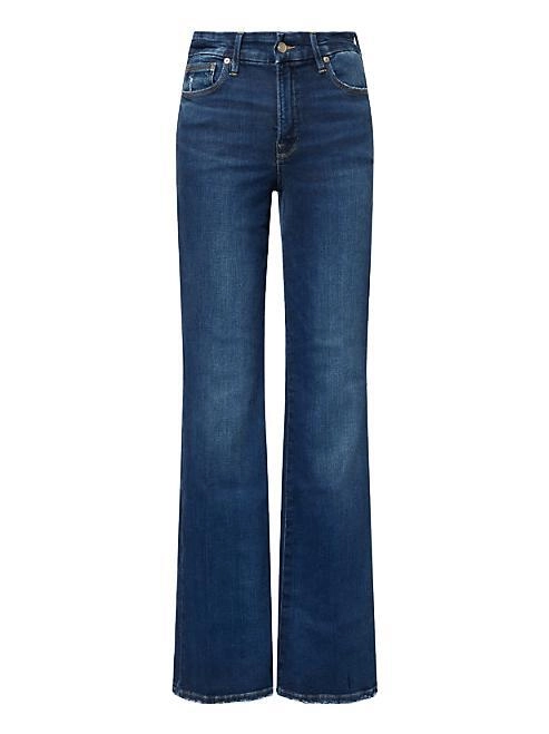 Good American Good Classic Slim Bootcut Stretch-denim Jeans - Indigo511