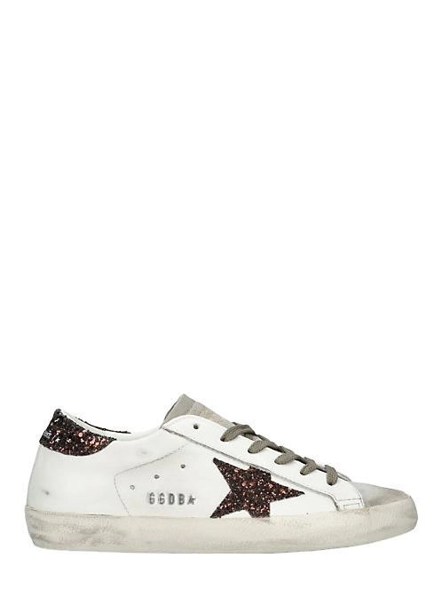 GOLDEN GOOSE Superstar Leather Trainers - Bone/comb