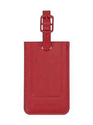 SAMSONITE Faux-leather Luggage Tags - Red