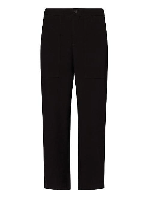 RAITH Julien Wide-leg Stretch-woven Trousers - Black