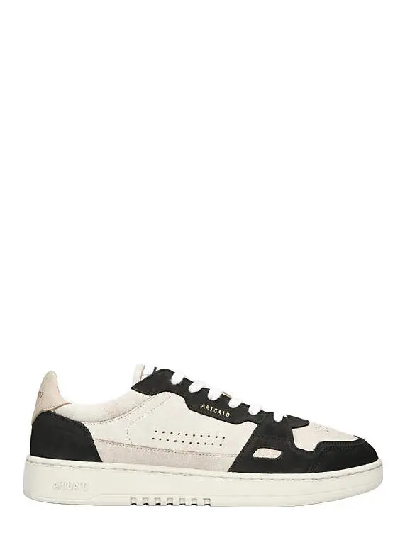 Axel Arigato Dice Leather And Suede Low-top Trainers - White/blk