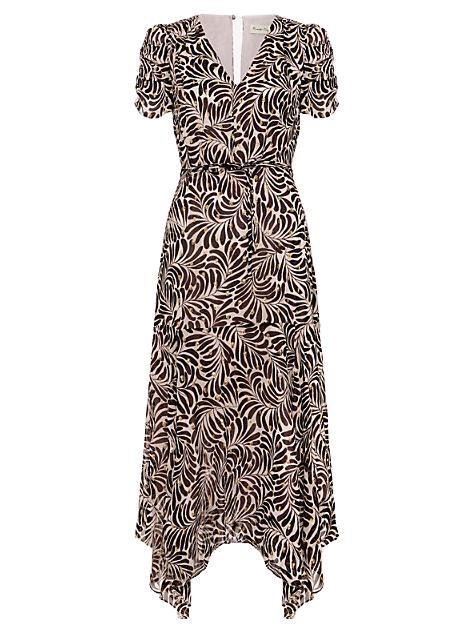 PHASE EIGHT Verity Shimmer Woven Midi Dress - Multi
