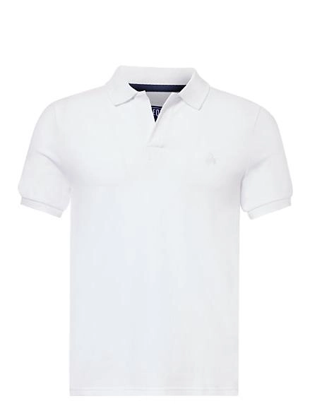 Vilebrequin Palatin Logo-embroidered Cotton Polo Shirt - Blanc