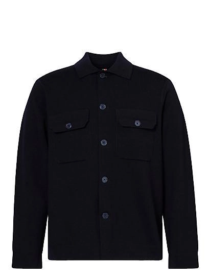 Orlebar Brown Brigg Relaxed-fit Wool Jacket - Night Iris