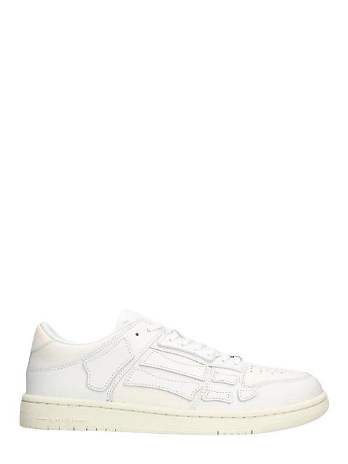 Amiri Skel Leather Trainers - Bone