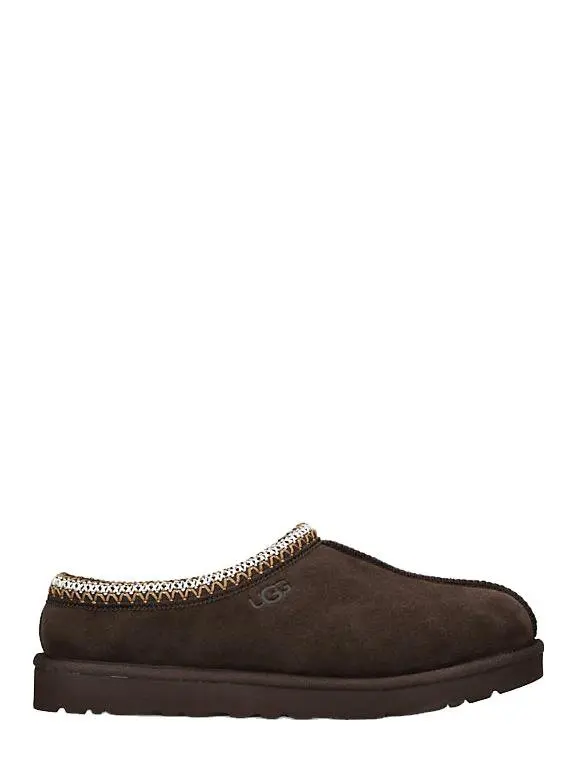 UGG Tasman Suede And Shearling Slippers - Brown/oth