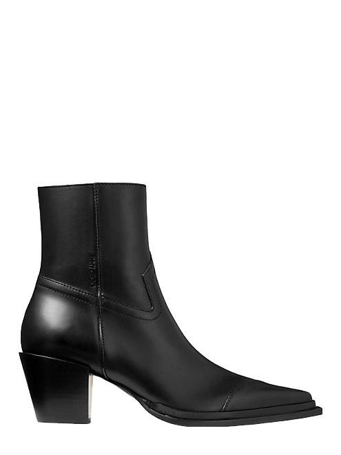 JIMMY CHOO Cece 60 Leather Heeled Ankle Boots - Black