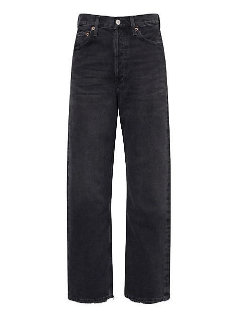 AGOLDE 90's Mid-rise Loose-fit Denim Jeans - Tar