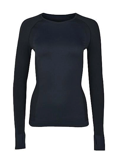 Sweaty Betty Athlete Seamless Workout Stretch-jersey Top - Black
