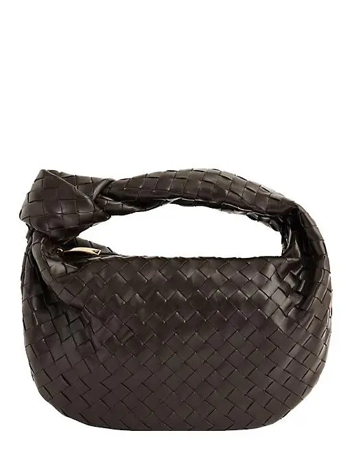 Bottega Veneta Jodie Small Leather Hobo Bag - Fondant