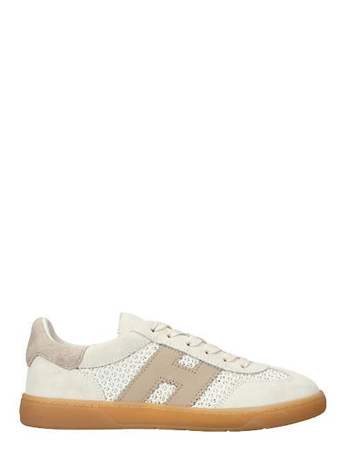 Hogan Cool Suede And Mesh Trainers - White/oth
