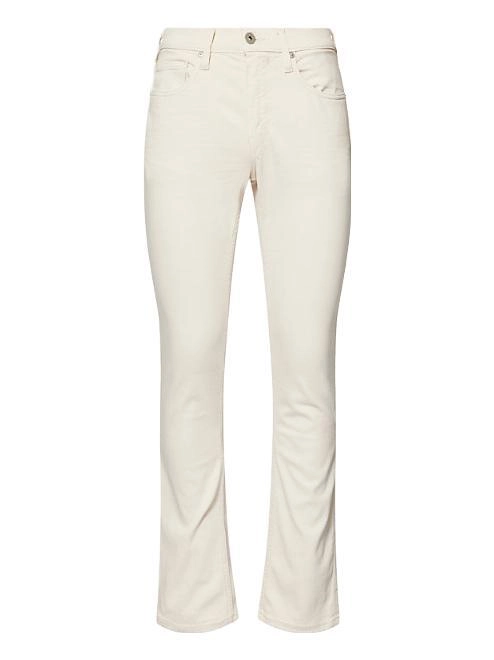 Paige Transcend Federal Slim Straight Jeans - Sea Shell