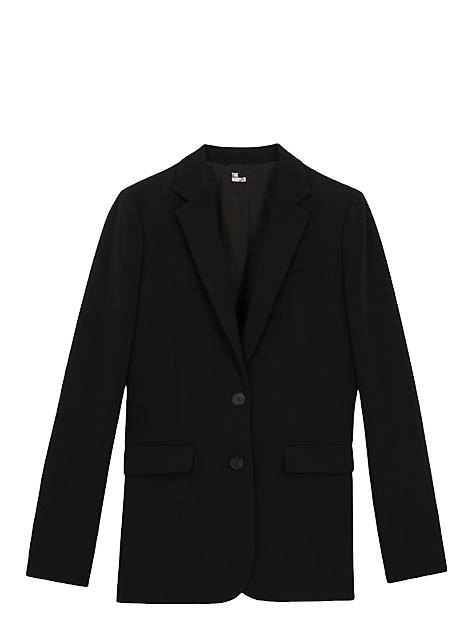 The Kooples Straight-fit Stretch-crepe Blazer - Bla01