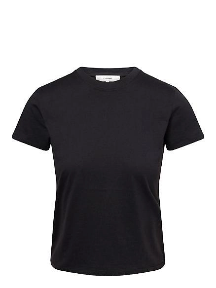 FRAME Cotton-jersey T-shirt - Black