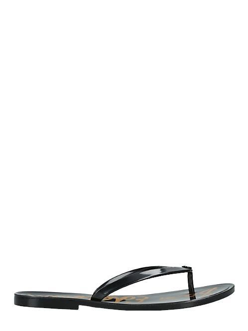Sam Edelman Dean Jelly Flip Flops - Black