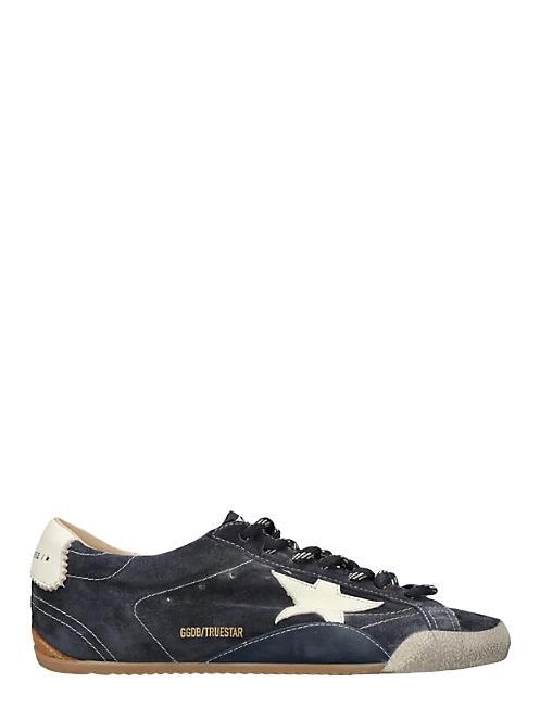 GOLDEN GOOSE True Star 51134 Suede Trainers - Navy