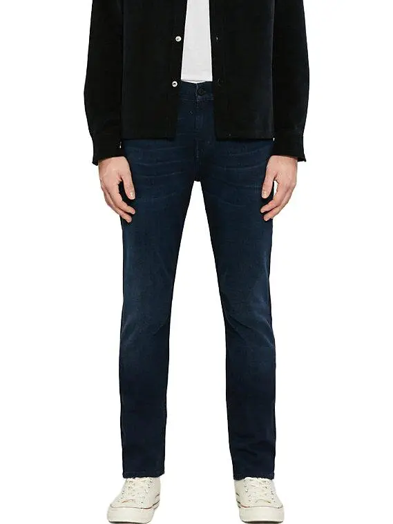 7 For All Mankind Slimmy Luxe Performance Plus Slim-fit Jeans - Deep Blue