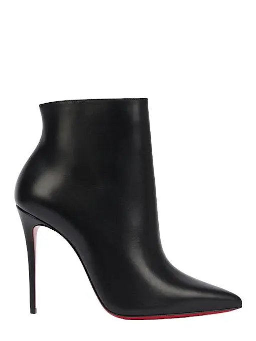 CHRISTIAN LOUBOUTIN So Kate Leather Heeled Ankle Boots - Black
