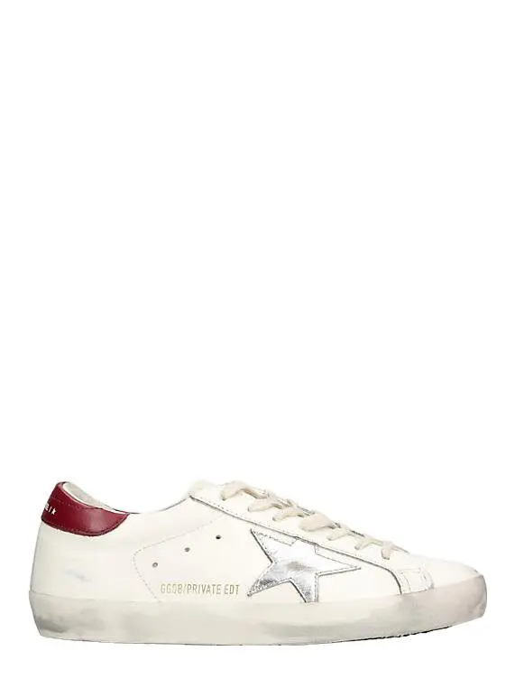 GOLDEN GOOSE Superstar Exclusive 3 Leather Low-top Trainers - White/comb