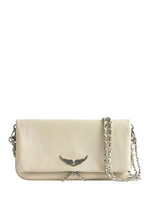 Zadig&Voltaire Rock Leather Clutch Bag - Flash