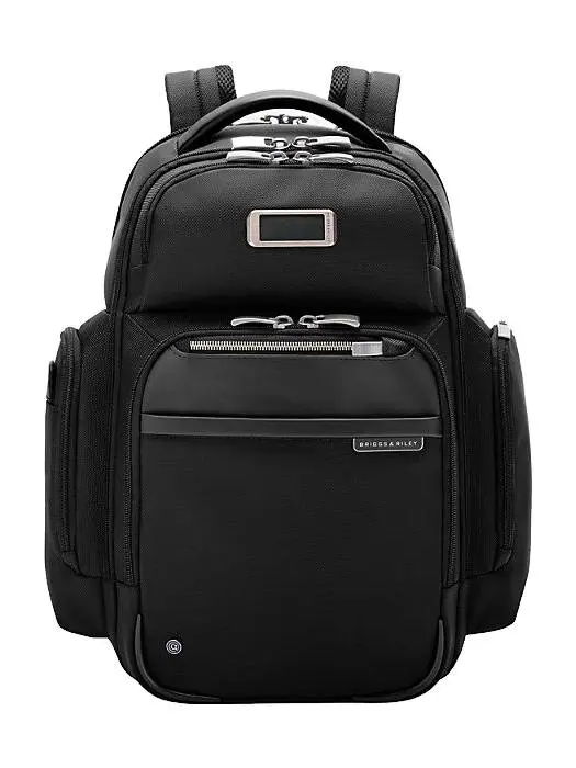 Briggs & Riley Woven Cargo Backpack - Black