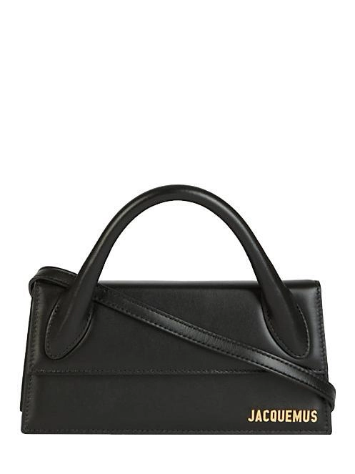 Jacquemus Le Chiquito Long Leather Top-handle Bag - Black