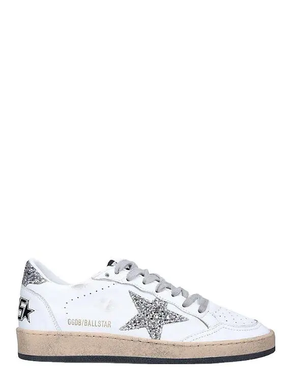 GOLDEN GOOSE Ball Star Leather Low-top Trainers - White/oth