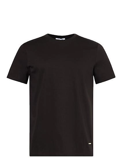 BELIER Mercerised Crewneck Cotton-jersey T-shirt - Black