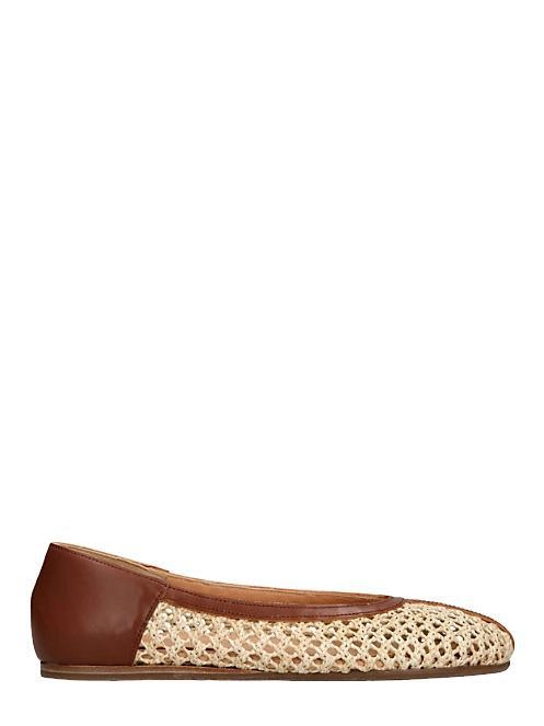 ANCIENT GREEK SANDALS Aeropi Ballet Flats - Beige