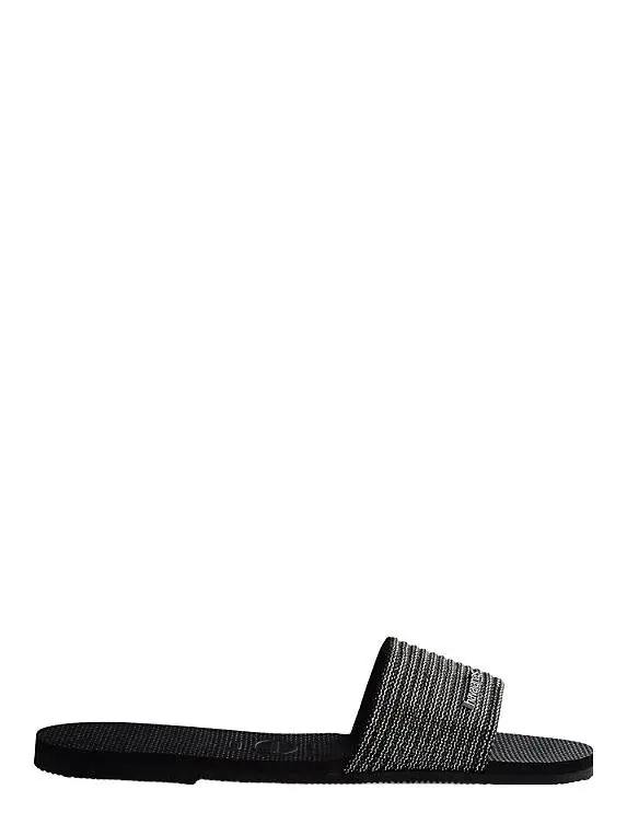 Havaianas Malta Cool Almond-toe Rubber Flip-flops - Black