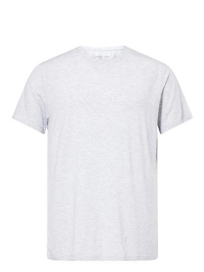 Derek Rose Ethan Crewneck Stretch-jersey T-shirt - Silver