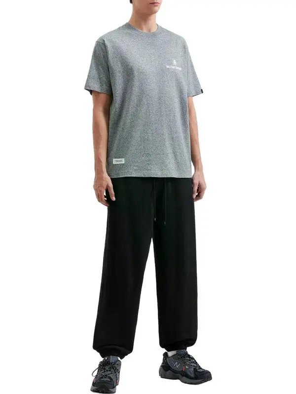 FINGERCROXX Slogan-print T-shirt - Grey