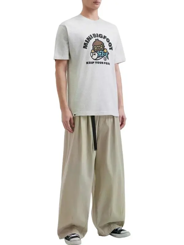 FINGERCROXX Printed T-shirt - Grey