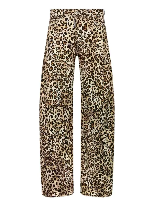 Dsquared2 Wild Twist Printed Jeans - Neutrals
