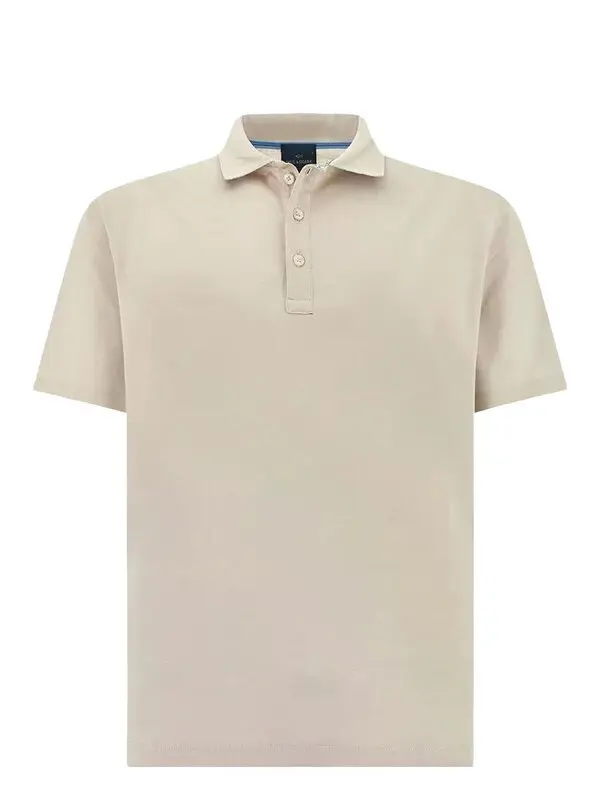 Paul & Shark Cotton Polo Shirt - Neutrals