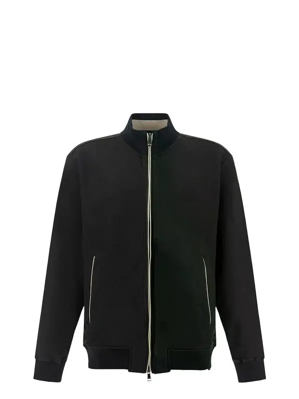 Paul & Shark Zip-up Fleece Sweatshirt - Black