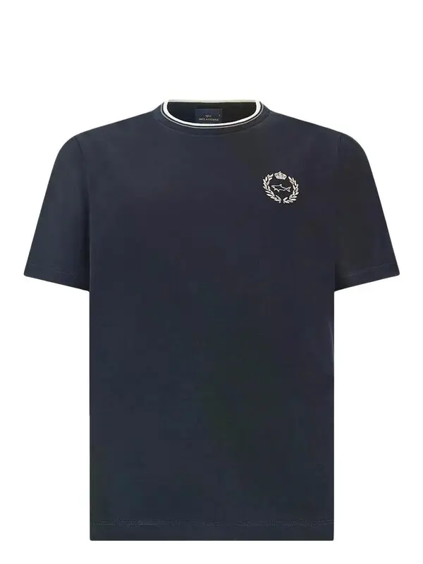 Paul & Shark Heraldic-embroidery T-shirt - Blue