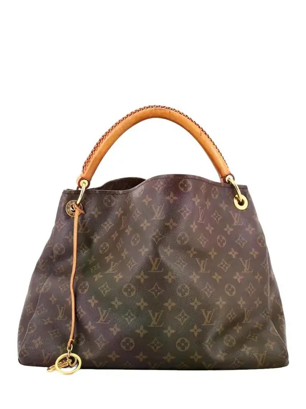 LOUIS VUITTON Artsy Handbag Monogram Canvas Gm Hobo Bag - Brown