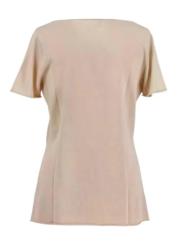 Agnona Round-neck T-shirt - Neutrals