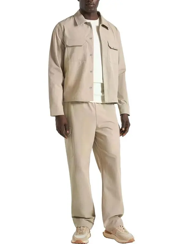 Manière De Voir Milo Front-pocket Shirt - Neutrals