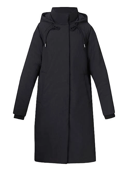 Sweaty Betty Padded Shell Parka Coat - Black
